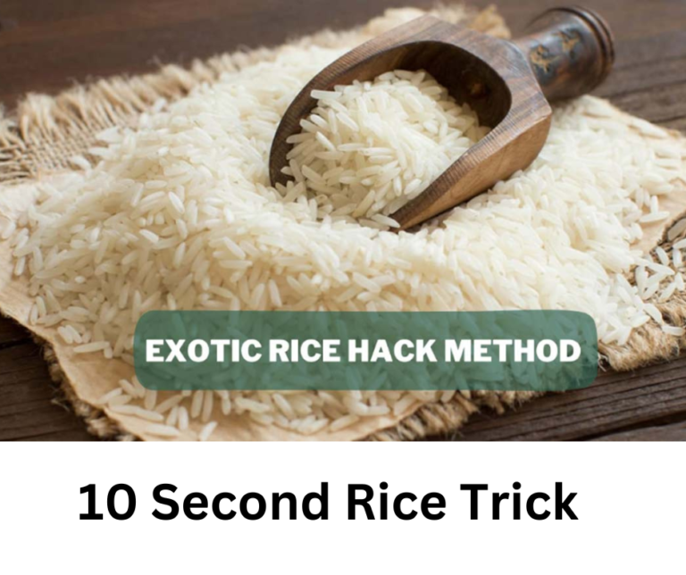 The 10 Second Rice Trick: An Exotic for Weight Loss